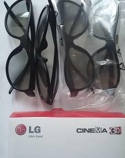 Стерео очки LG 3D glasses AG-F310 4шт