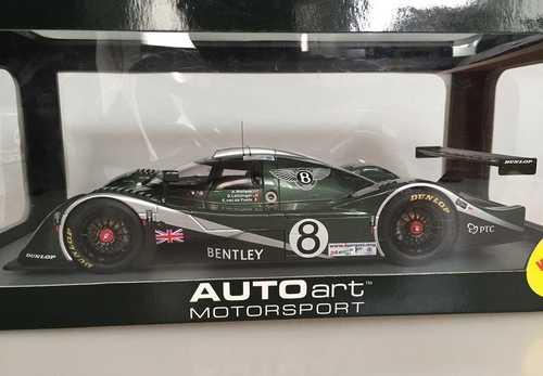 1:18 Autoart Bentley Speed 8 #8 2002 Le Mans