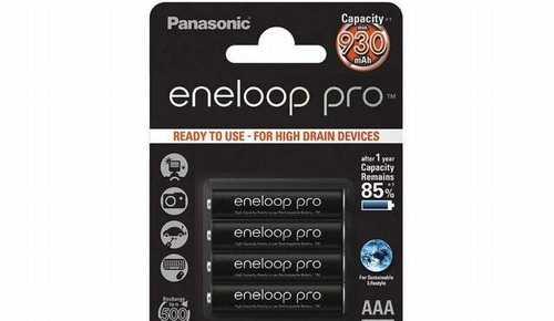 Аккумулятор Panasonic 930 mAh R03/AAA Eneloop Pro