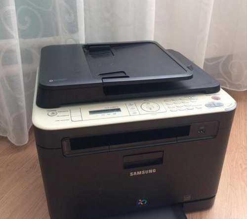 Цветной SAMSUNG CLX-3185FN прошит