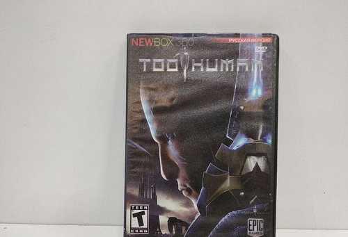 Игровые диски. xbox 360 Too Human