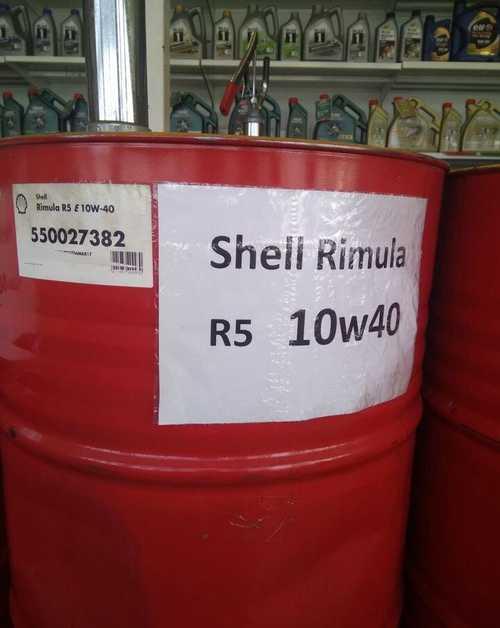 Масло Моторное Shell Rimula R5 10w40 Полусинтетика