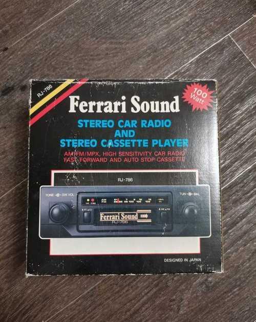 Магнитола Ferrari sound