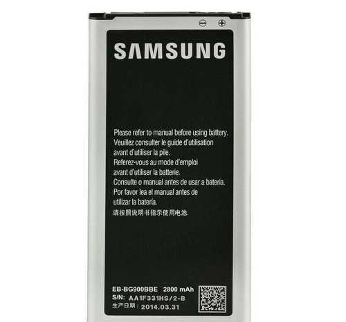 Аккумулятор для Samsung EB-BG900BBE G900/S5