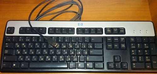 Клавиатура HP KU-0316 Black-Silver USB