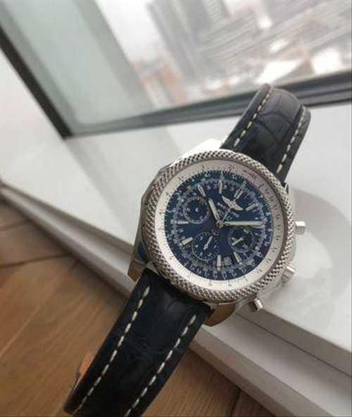 Breitling Bentley Motors Chronograph Blue Dial