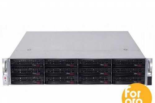Сервер Supermicro 829 12LFF 2xE5-2696v3 128GB/9261