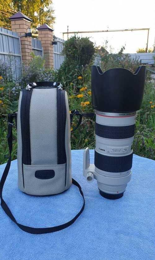 Объектив canon EF 70 - 200 2,8 L