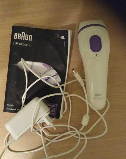 Фотоэпилятор braun silk expert 3