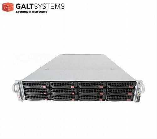 Сервер Supermicro SYS-6028R SC-826 2xE5-2698v4 8GB