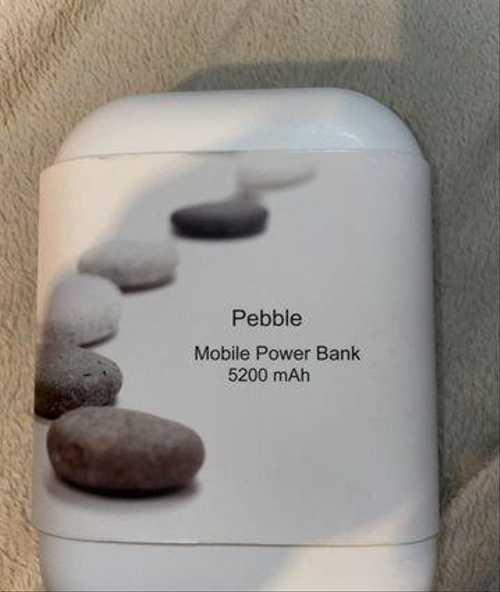 Внешний аккумулятор/ Mobile power bank Pebble 5200