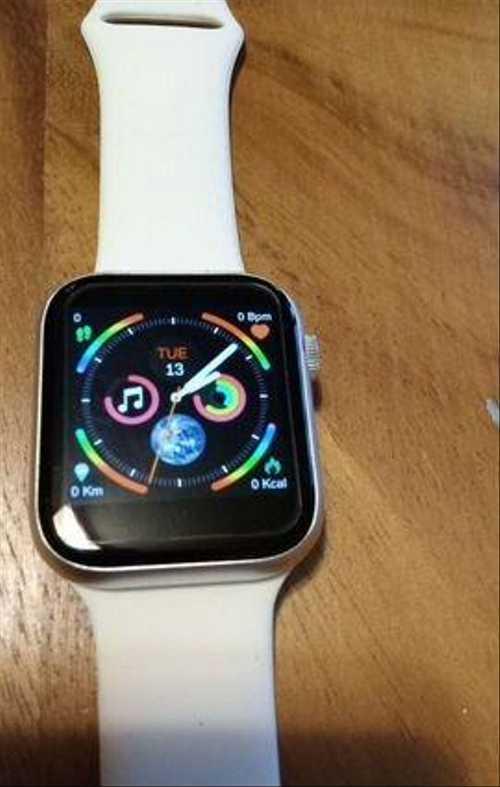 Умные часы smart watch 6 копия и наушники apple