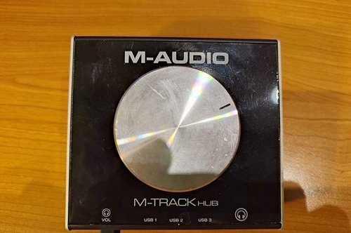 Внешняя звуковая карта M-Audio M-Track Hub