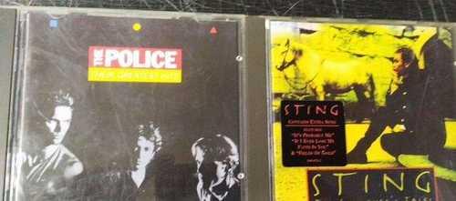 The Police Sting CD фирменные