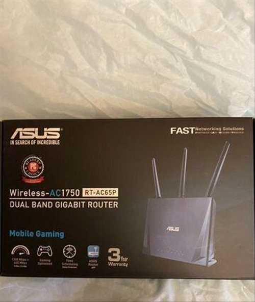 Wifi роутер Asus: Wireless-Ac1750.Rt-ac65р