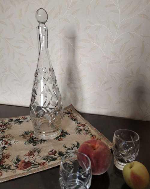 Графин хрустальный