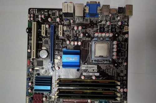 Связка пк Intel E6500 + Asus P5Q-EM + 4 GB