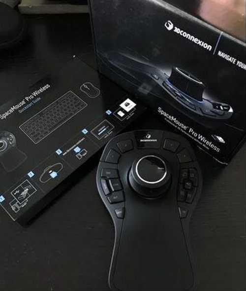 3D-Манипулятор 3DConnexion SpaceMouse Pro Wireless