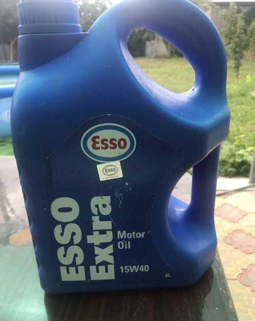 Моторное масло Esso Extra 15w40 4л