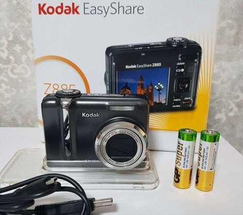 Цифровой фотоаппарат Kodak Z885 на батарейках AA