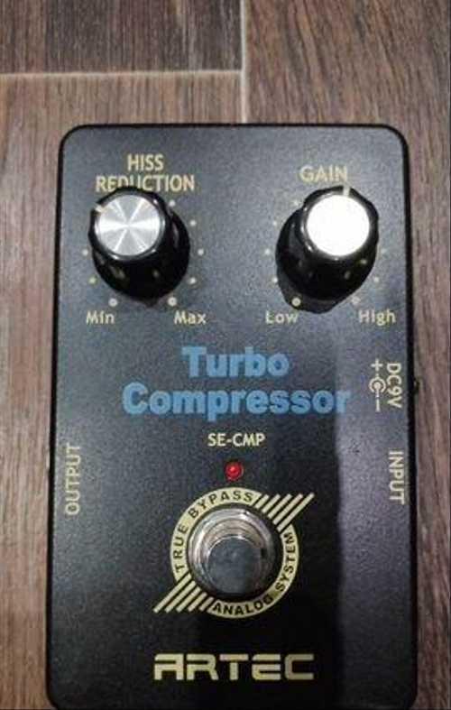 Гитарная педаль Artec SE-CMP Turbo Compressor