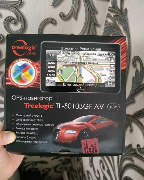 Навигатор GPS Treelogic TL-501 0BGF AV 4Gb