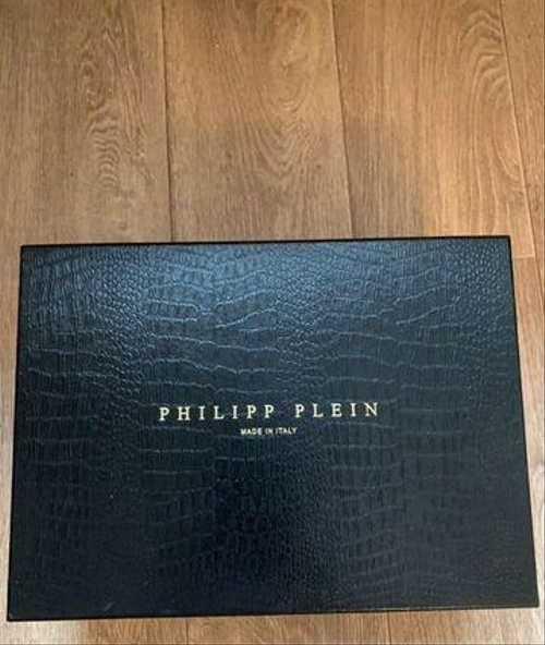 Туфли черные 39 размер, Philipp Plein,лакированные
