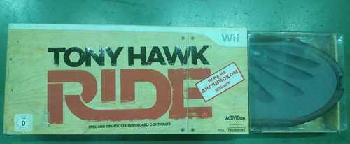 Комплект Скейтборд + игра Tony Hawk для Nintendo W