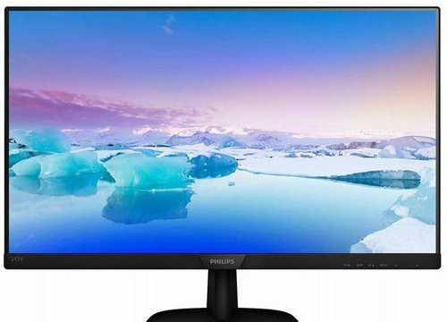 Монитор ЖК philips 243V7QSB 23.8"