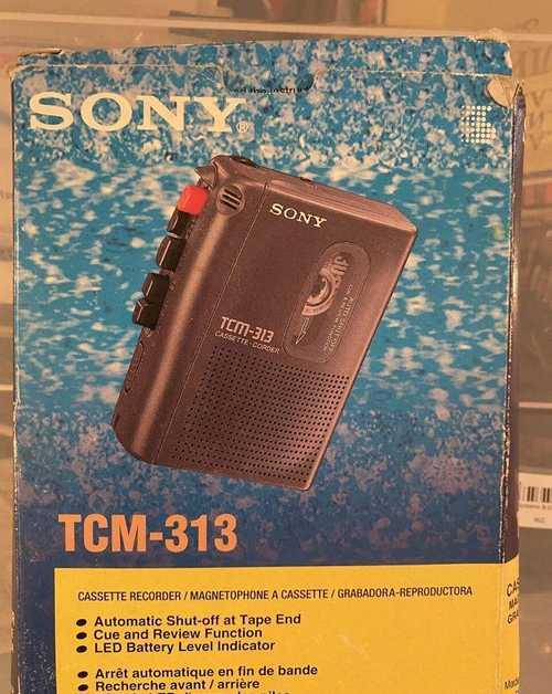 Касетный диктофон Sony TCM-313