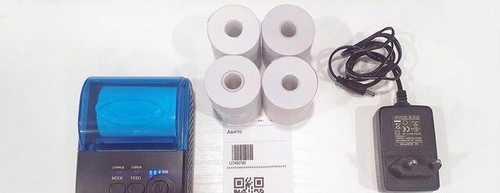 Термо-принтер 58мм с bluetooth для печати чеков