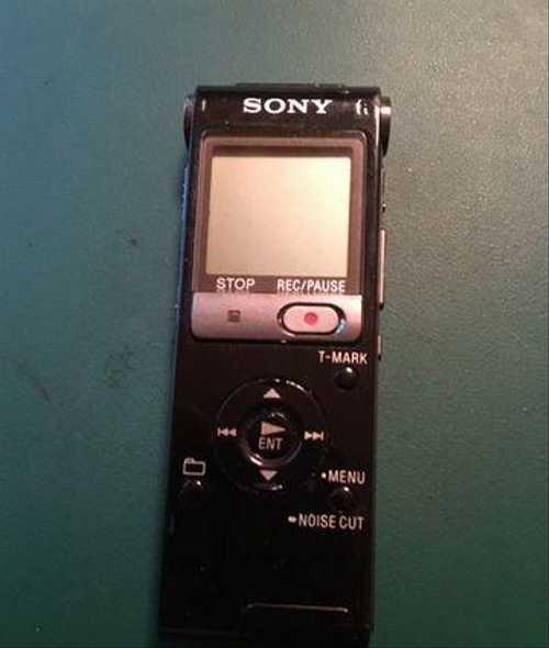 Цифровой мини диктофон с флешкой памяти Sony