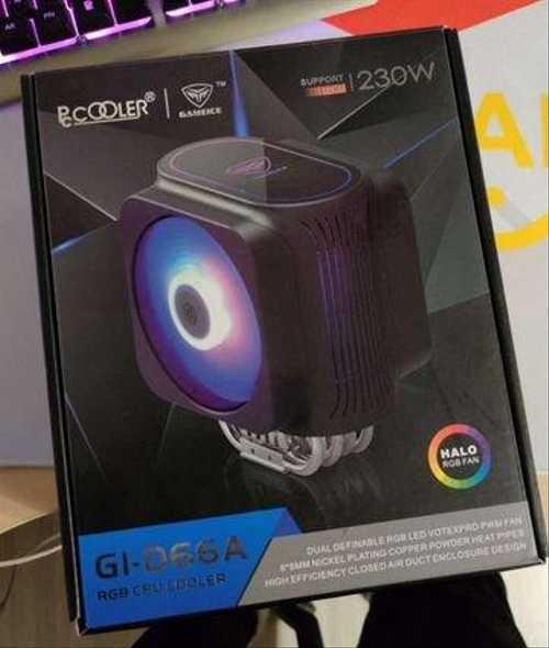 Pccooler gi d66a halo rgb обзор