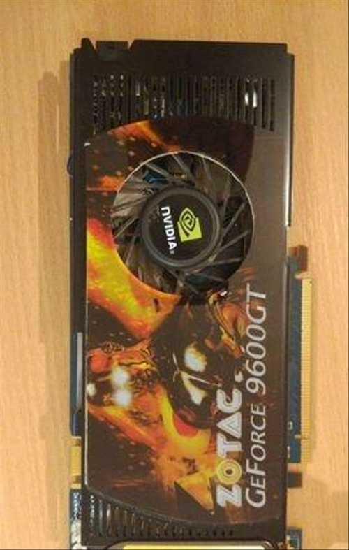 Видеокарта Zotac Nvidia geforce 9600 gt