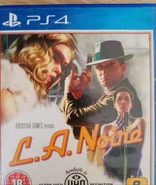 Игра L.A Noire для ps4
