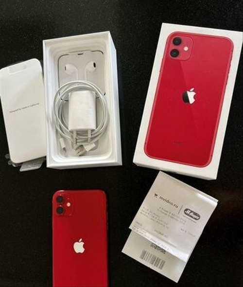 Apple iPhone 11 256 gb Red