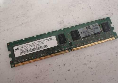 HP 2GB PC2-6400 DDR2-800MHz ECC U/b 445167-061