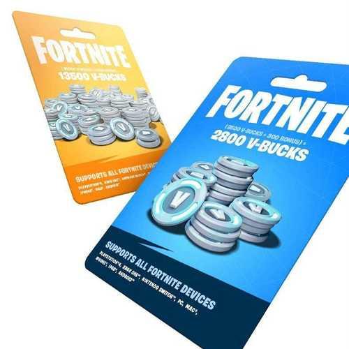 Коды на V-bucks Fortnite (от 2800)