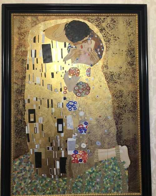 Картина "Поцелуй" Gustav Klimt (1862-1918) Х/М