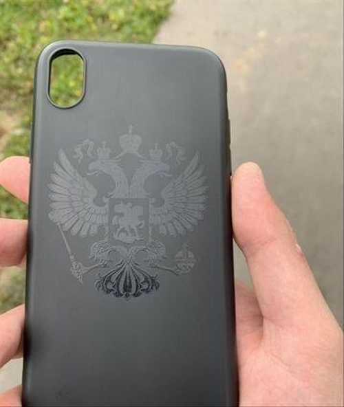 Чехол с гербом iPhone xr