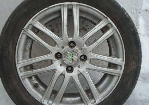 NZ Wheels R15 4x98 лето Bridgestone 195/50 ваз