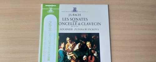 LP Pierre Fournier & Zuzana Ruzickova "J.S. Bach"