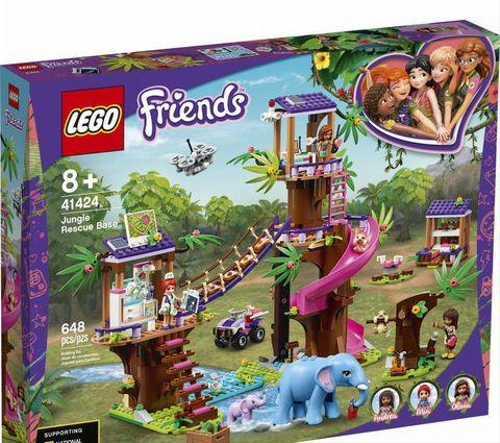 Lego Friends 41424 Джунгли: штаб спаса