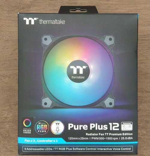 Thermaltake Pure Plus 12 RGB Radiator Fan TT Premi