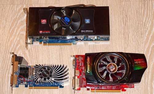 Видеокарта HD 4870 GT 640 HD 6770