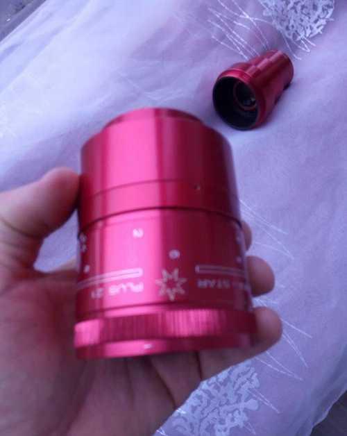 Isco anamorphic cinemascope ultra-star plus red