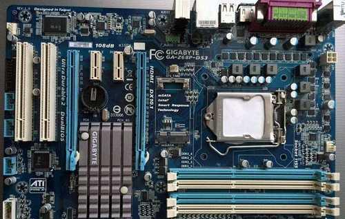 Материнская плата gigabyte GA-Z68P-DS3(LGA-1155)