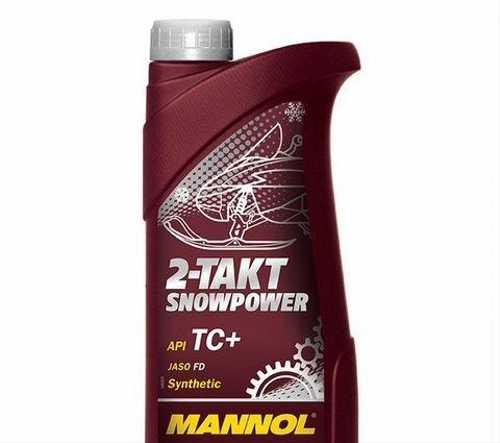 Моторное масло Mannol 2-Takt Snowpower 1л, 4л