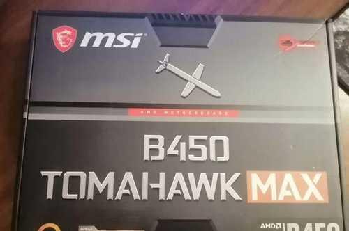 Msi b450 tomahawk max