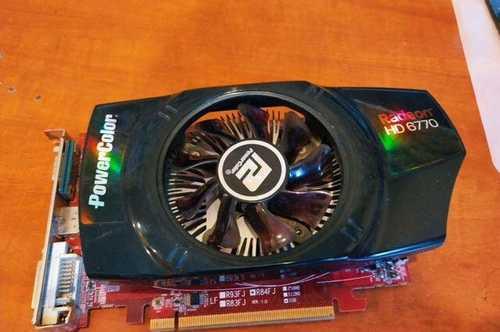 Видеокарта Radeon HD6770 Power Color